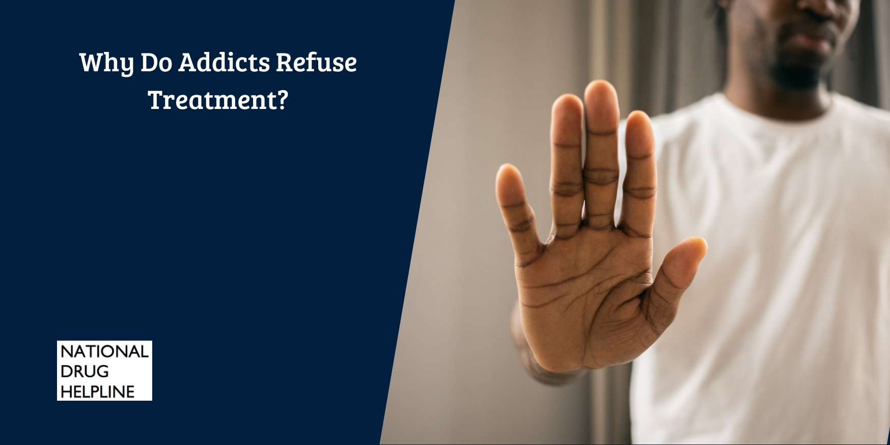 Why addicts refuse treatment when it can benefit them?